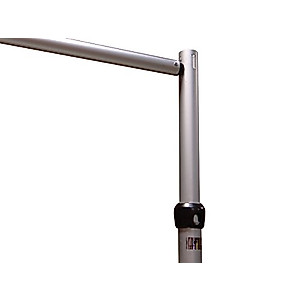 OnlineEEI, Adjustable Height Pipe and Drape Backdrop or Room Divider Kit, 7ft to 12ft High x 7ft to 12ft Wide, Premier Drape Not Included