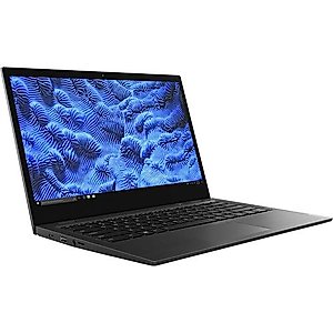 Lenovo 14w 81MQ001MUS 14" Notebook - 1920 x 1080 - A-Series A6-9220C - 4 GB RAM - 128 GB SSD - Black - Windows 10 Pro 64-bit - AMD Radeon R5 Graphics - Twisted nematic (TN) - English (US) Keyboar