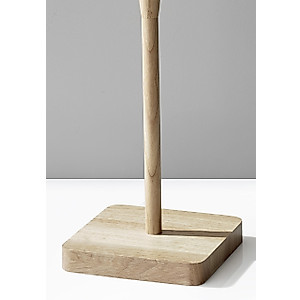 Adesso Home 4093-12 Transitional One Light Floor Lamp from Ellis Collection in Bronze/Dark Finish, Natural