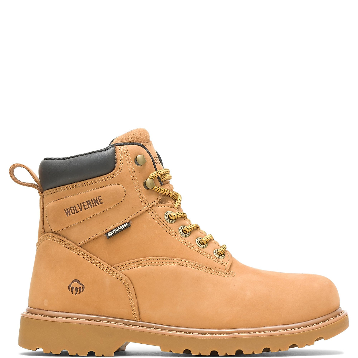 Wolverine Men's Floorhand 6" Waterproof Boot, Wheat, 10 M US
