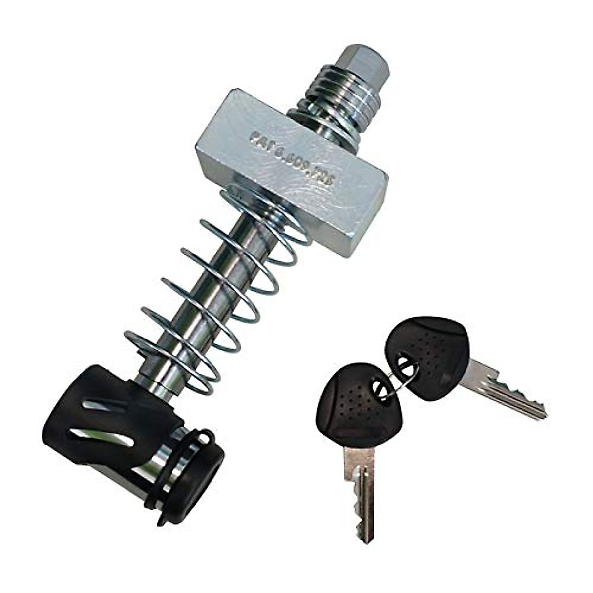 Let's Go Aero (SHP2040-XXL Keyless Press-on Locking Silent Hitch Pin for 3 inch Hitches