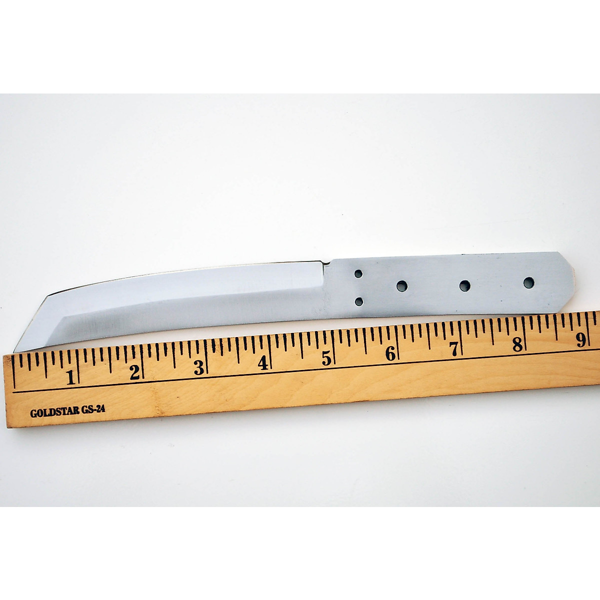 Whole Earth Supply High Carbon 1095 Steel Traditional Tanto Knife Blank Blade Skinner Hunting 1095HC New