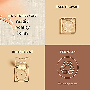 Honest Beauty Magic Balm with Fruit & Seed Oils, Multi-Purpose| EWG Certified + Dermatologist & Ophthalmologist tested + Hypoallergenic & Cruelty Free | 0.17 Ounce