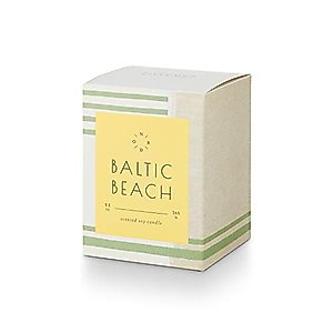 Illume Baltic Beach Seafare Glass Candle, White