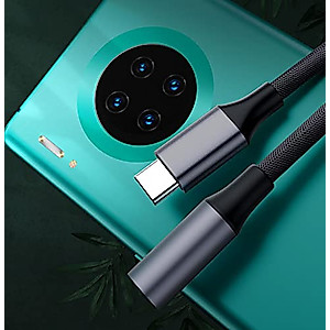 USB C to 3.5mm Headphone Jack Adapter (2 Pack), USB Type C to Aux Audio Dongle Earphone Adaptor Compatible with Samsung Galaxy S22 S21 S20 Note 20 A73 A53, Xiaomi, Huawei, Pixel and More