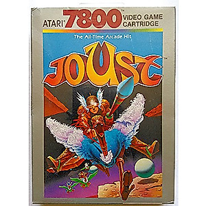 ATARI 7800 Video Game Cartridge, The All Time Hit, Joust
