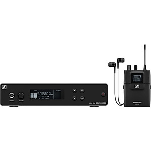 Sennheiser XSW IEM SET Stereo In-Ear Wireless Monitoring System A: 476 to 500 MHz (509146) Bundle with Auray Carrying Bag for Wireless System