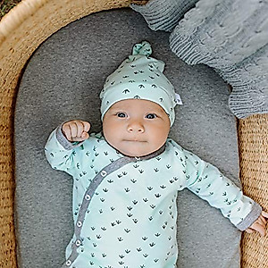 Burt's Bees Baby Baby Boy's Romper Jumpsuit, 100% Organic Cotton One-Piece Coverall, Tweet Feet, 6 Months