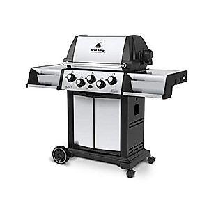 Broil King 946887 Signet 390 Natural Gas Grill, Stainless Steel & Black