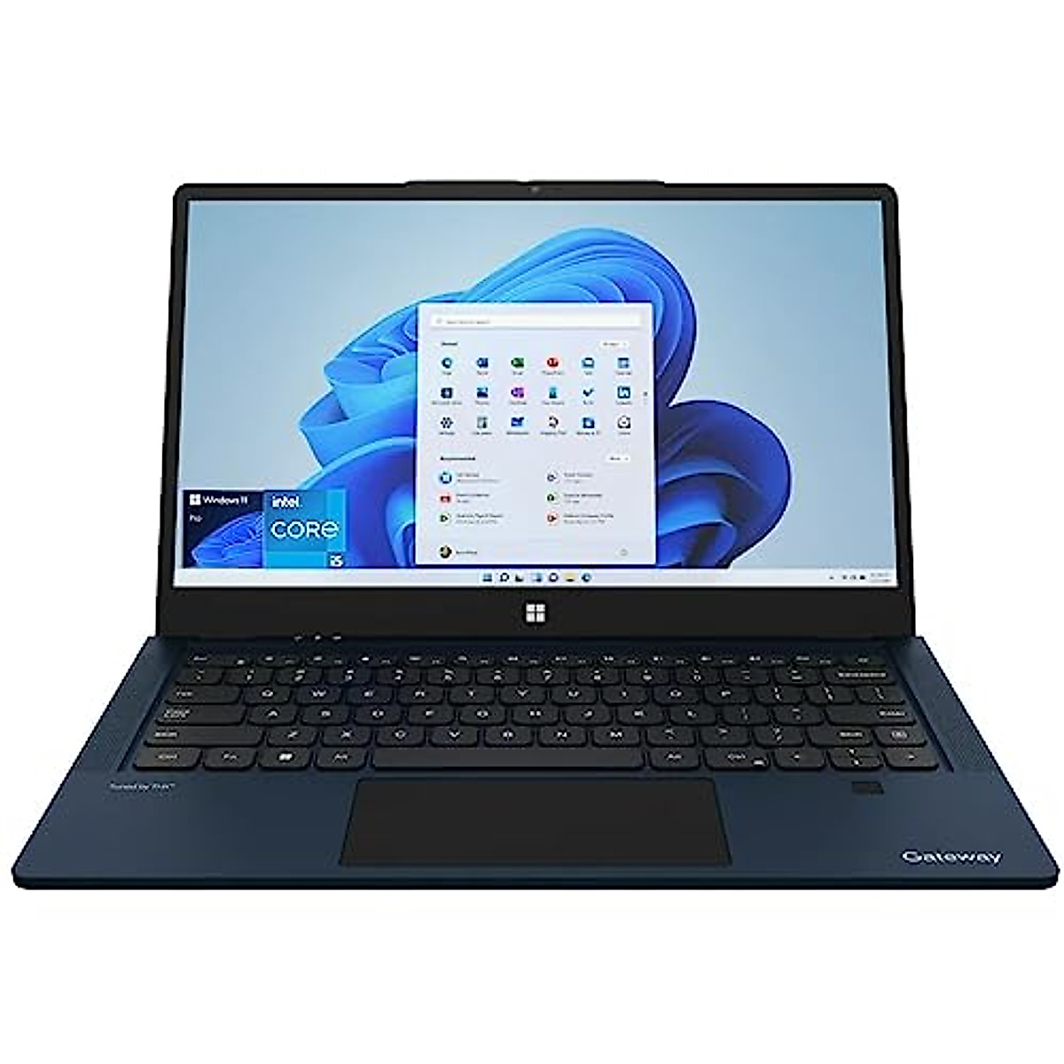 Gateway Ultra Slim Notebook, 14.1" FHD Touchscreen Display, Intel Core i5-1235U Up to 4.40 GHz, 8GB RAM, 1TB SSD, Fingerprint Scanner, Tuned by THX Audio, 2MP Camera, USB-C, HDMI, Win 11 Pro, Blue