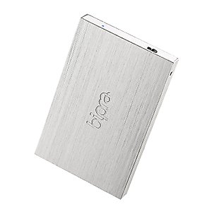 BIPRA 750GB 750 GB USB 3.0 2.5 inch Mac Edition Portable External Hard Drive -Silver - Mac OS Extended (Journaled)