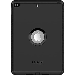 OtterBox Defender Series Case for iPad 7th, 8th & 9th Gen (10.2" Display - 2019, 2020 & 2021 version) - BLACK, Rugged, Durable, Multi-Layer Protection