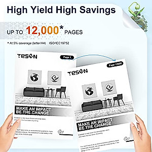 TN780 TESEN Compatible Toner Cartridge Replacement for Brother TN-780 TN780 High Yield for Brother MFC-8950DW 8950DWT HL-6180DW 6180DWT HL-6100 Printer