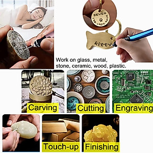 Diamond Burr Bits,MIKILIKIEN Drill Kit for Rotary Tool Metal Woodworking Router Grinding Engraving Carving- 1/8"(3mm) Shank Pack of 120Pcs/ 4Sets