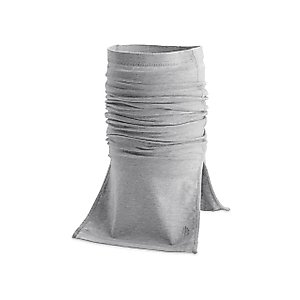 Coolibar UPF 50+ Men's Women's Key West Sun Neck Gaiter - Sun Protective (Small/Medium- Grey Heather)