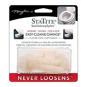 Mayfair STA-TITE Toilet Seat Fastening Hardware Upgrade Kit, STATITE