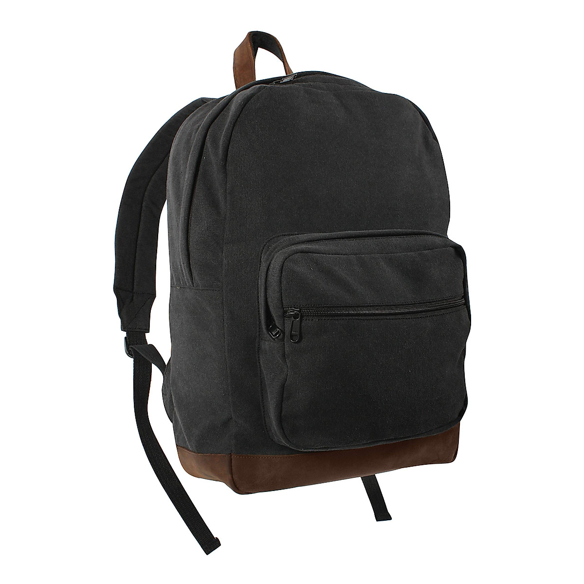Rothco Canvas Teardrop Pack-Black W/Leather Accent