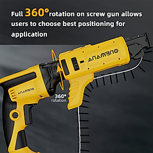 ONEMANA Collated Screw Gun Attachment, Suit For Dewalt DCF620