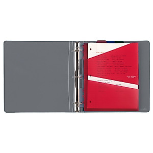 Five Star 2-Pocket Dividers, Tabbed, Colors Will Vary, 3 Pack (81210)