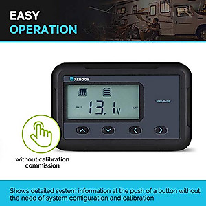 Renogy Screen for Rover Elite 20/40A MPPT Charge Controller with LCD Backlit, Display for Monitoring Tracking