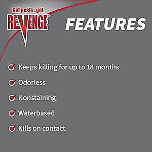 REVENGE House Guard Pest Control, 32 oz Ready-to-Use Spray for Indoors and Outdoors, Long Lasting Treatment