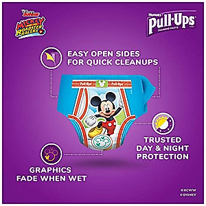 Pull-Ups Huggies Training Pants for Boys, 2T/3T (18-34 lbs.) 128 ct. Blue