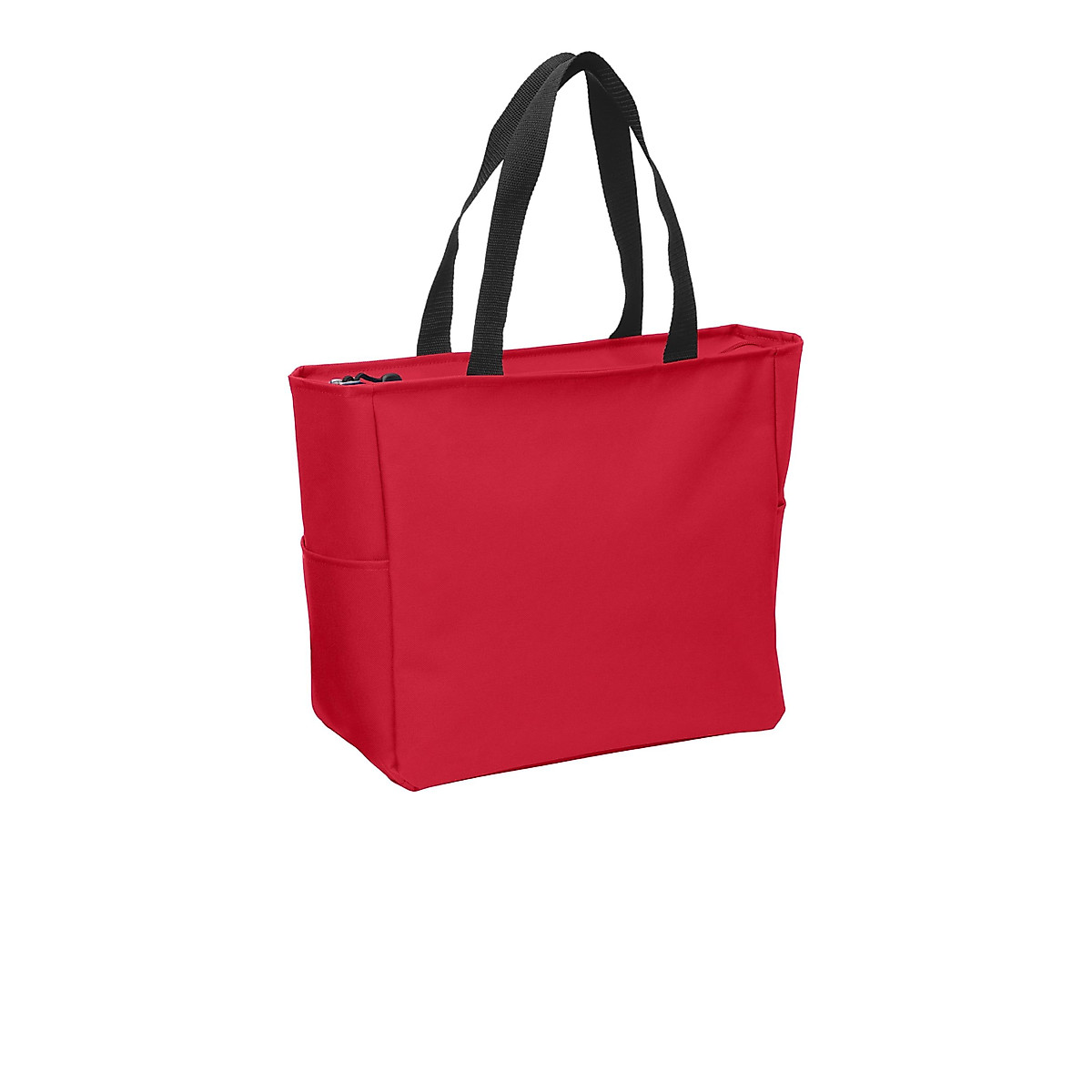 Port Authority Essential Zip Tote. BG410, Chili Red, OSFA