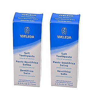Weleda, Salt Toothpaste, 2.5 fl oz (75 ml) - 2pc