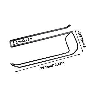 LINFIDITE Paper Towel Holder Hanger Under Cabinet Wine Glass Holder Paper Towel Racks No Drilling Sliding Wall Mount Paper Rolls Rack Kitchen Hanging Storage Rack