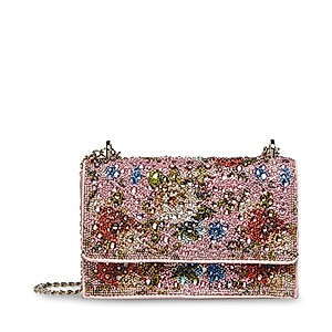 Betsey Johnson Rhinestone Convertible Shoulder Bag, Floral