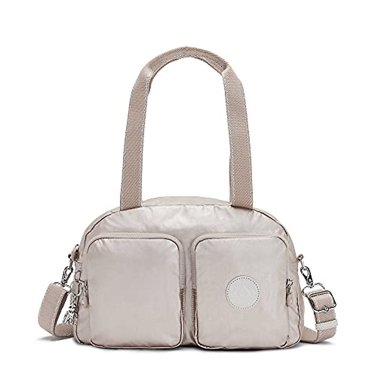 Kipling womens Women's Cool Defea Shoulder Bag, Metallic Glow, 13 L x 8.75 H 5 D US