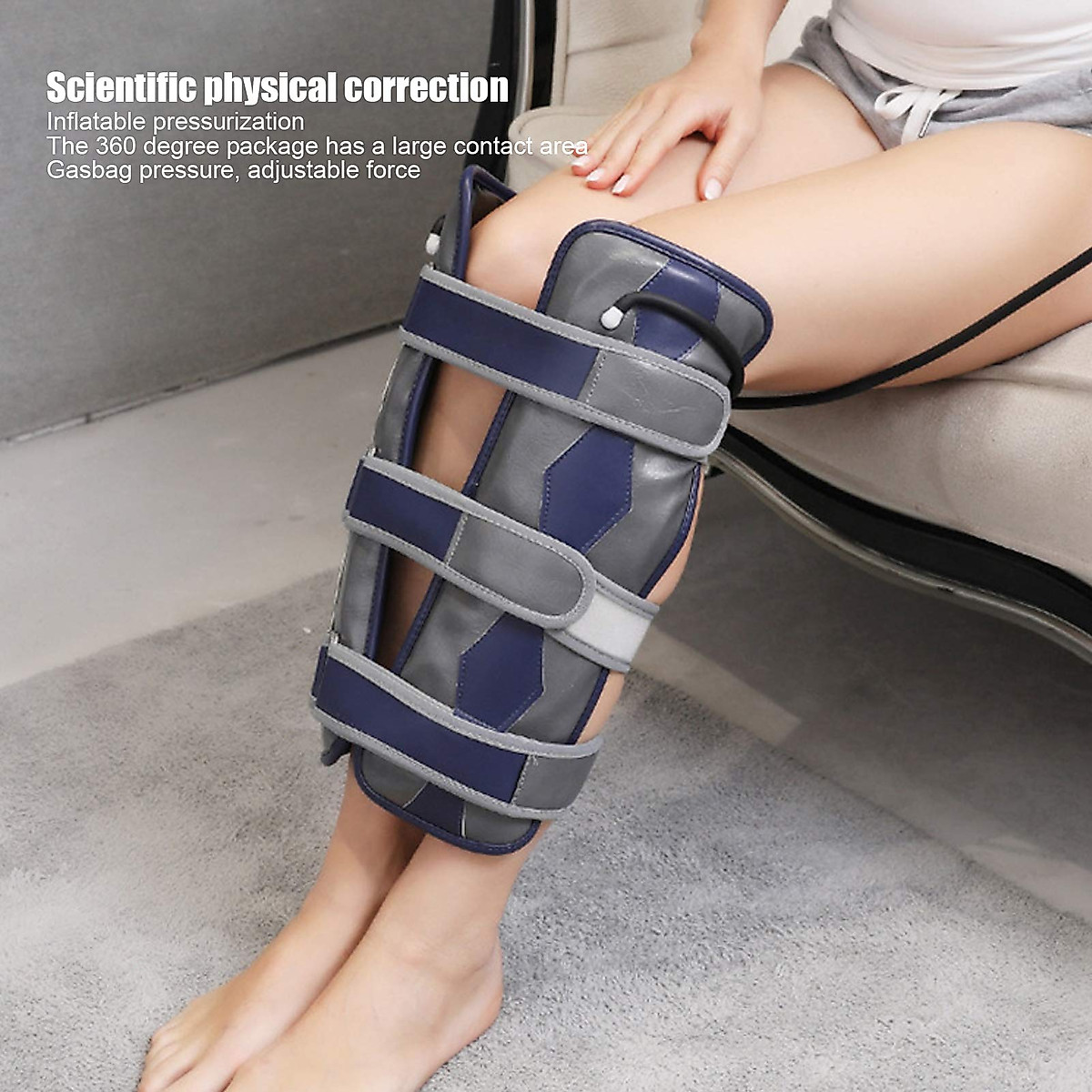 ANGGREK O/X Leg Type Correction Belt, Three in one Adjustable Legs Posture Corrector Belt Knock Knees Shape Straightening Band Bandage 360 Degrees package