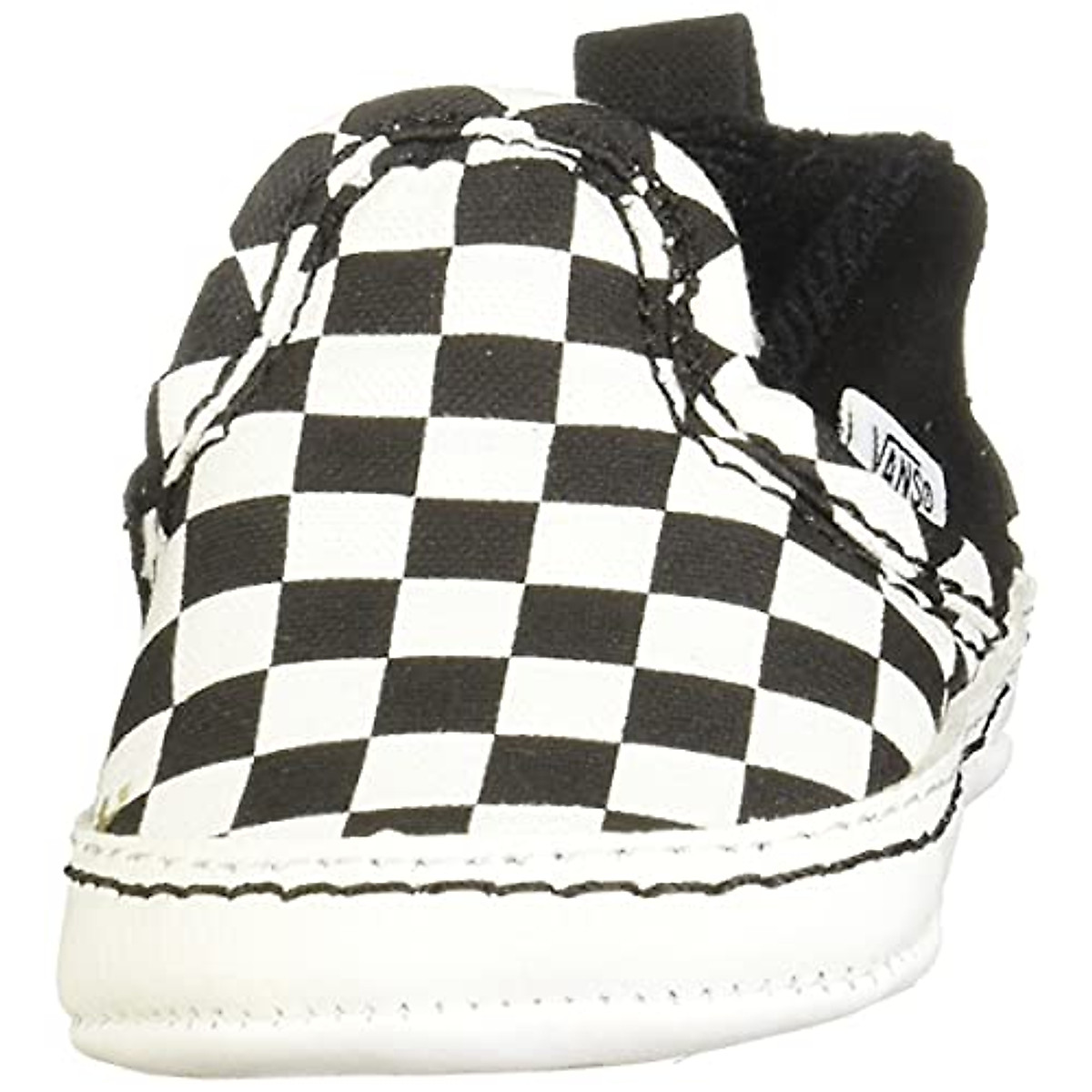 Vans Infant Checker Slip-On Black/True White Crib Size 3