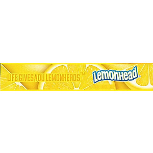 Lemonhead Hard Lemon Candy, 0.8 Ounce Treat-Size Theater Candy Boxes (Pack of 24)