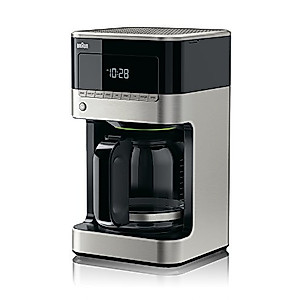 Braun Brew Sense Drip Coffee Maker, 12 cup, Black