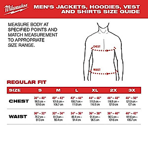 Milwaukee 204B-21L M12 TOUGHSHELL Lithium-Ion Cordless Heated Jacket (3 Ah) - Large, Black