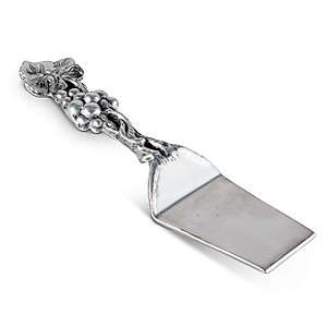 Arthur Court Metal Pie/Cake/Lasagna Server Grape Pattern Sand Casted In Aluminum With Artisan Quality Hand Polished 10.75 Inch Long Spatula