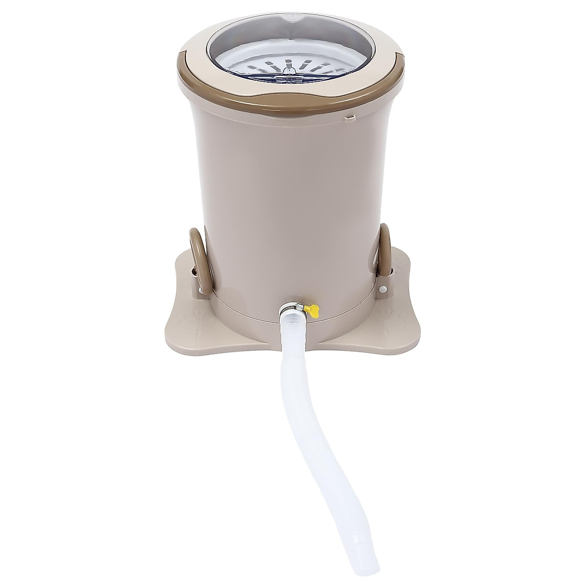 Gdrasuya10 Manual Clothes Dehydrator Non-Electric Laundry Dryer Travel Outdoor Camping Manual Clothes Dryer Spinner Foot Pedal Clothing Dryer Large Capacity Compact Spin Dryer