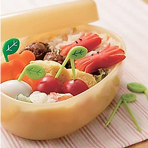 Torune Food Picks Bento Lunch Accessories Leaf Series (Leaf 1)