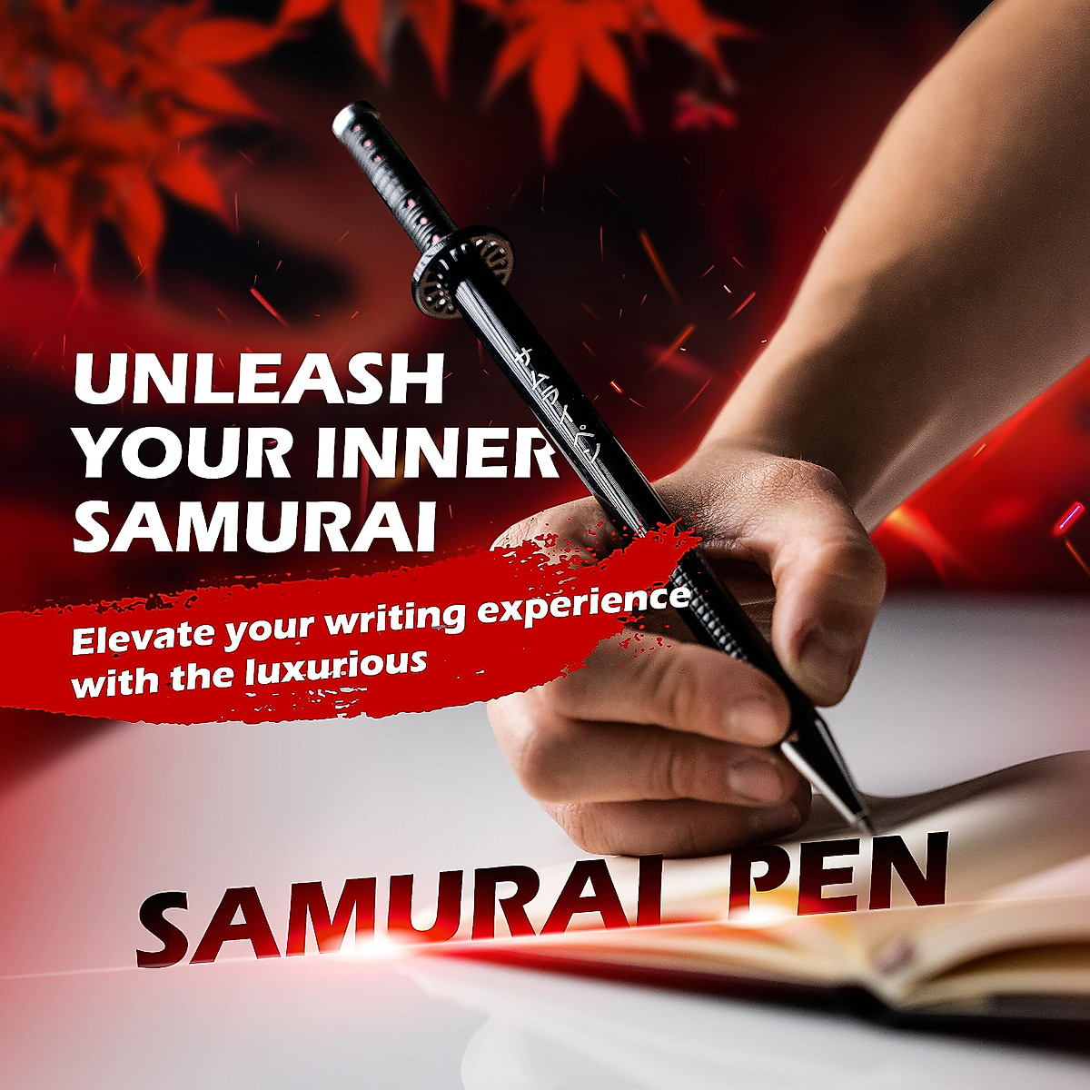 Mini Katana Samurai Sword Pen - Unique and Cool Anime Pen with Smooth Writing Experience - Perfect for Japanese Culture Enthusiasts and Katana Pen Lovers