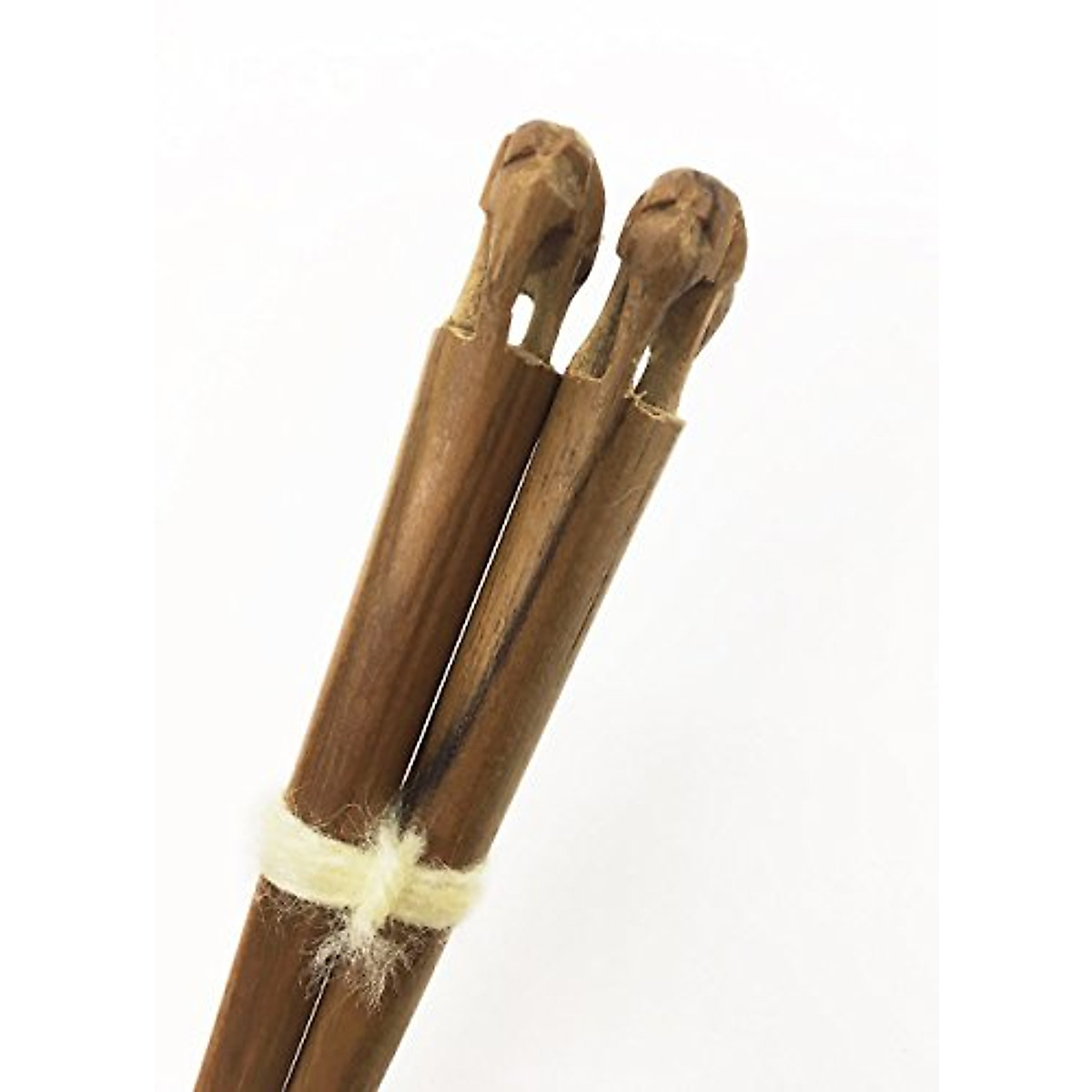 Sopa Shop Hand Carved Wooden Engraved Elephant Teak Wood Chopstick