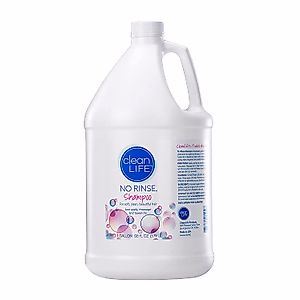 No-Rinse Shampoo, (1 Gallon) - Leaves Hair Fresh, Clean and Odor-Free, Rinse-Free Formula