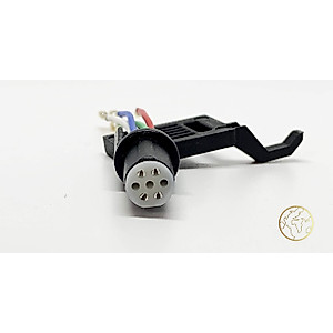 Headshell for Straight Tonearm Turntable with Gold Plated Leads