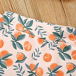 Mubineo Toddler Baby Girl Summer Ruffle Sleeveless Lace Tops Bloomers Shorts Clothes Outfits (White, 12-18 Months)