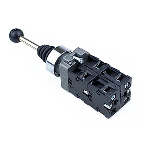 SUTK 1PCS XD2PA14CR 4NO 4Po sitions Latching Maintained Wobble Stick Joystick Replace Switch
