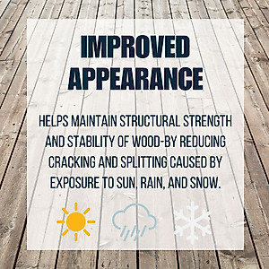 Presidential Shingle Oil - Indoor & Outdoor Oil for Protection of Wood Surfaces- Reduces Weathering - Made in USA (5 Gallon)