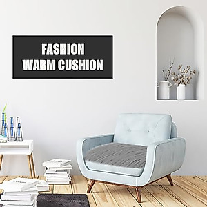 Shaggy Plush Fur Fabric Christmas Craft Fur 10 x 20inch Fuzzy Fabric Sewing Fur Cuts for DIY Crafts Halloween Winter Costume Decoration Rug Mat(Grey)