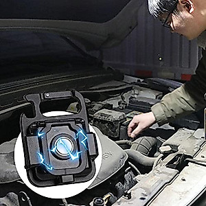 ZEROYOYO Mini Vintage Metal Hanging Lanterns 3600mAh Battery Warm Light Led Camp Lantern Rechargeable Lightweight Tent Light for Outdoor