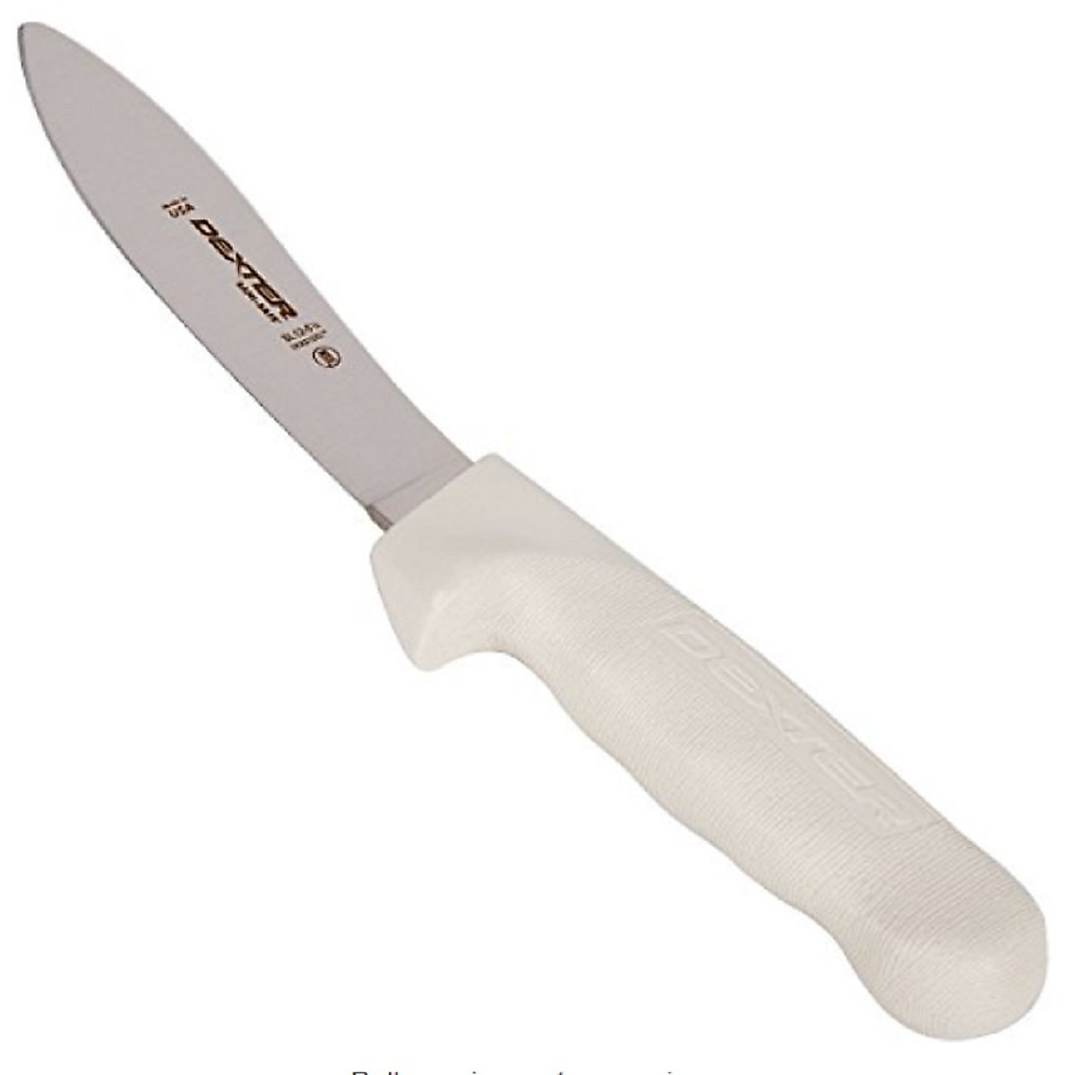 Dexter-Russell SANI-SAFE - SL12 - 5-1/4" Sheep Skinning Knife with White Poly Handle