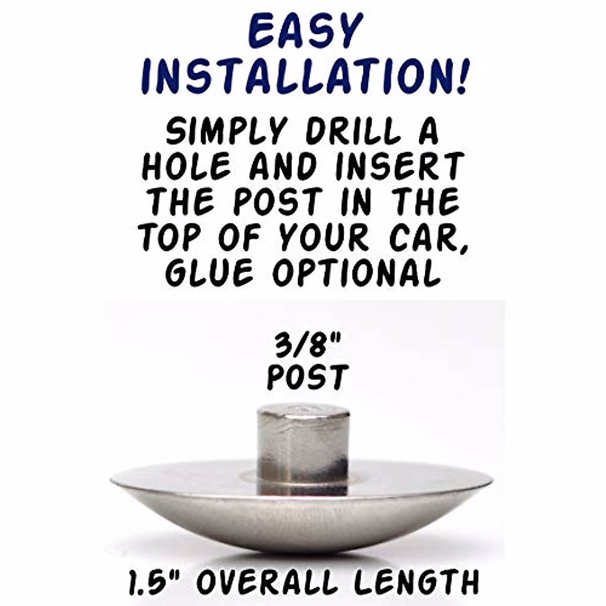 To the Least of These Tungsten Canopy Weight, 2.5 oz., Easily Add Weight and Maintain Your Center of Gravity, Tungsten Weights